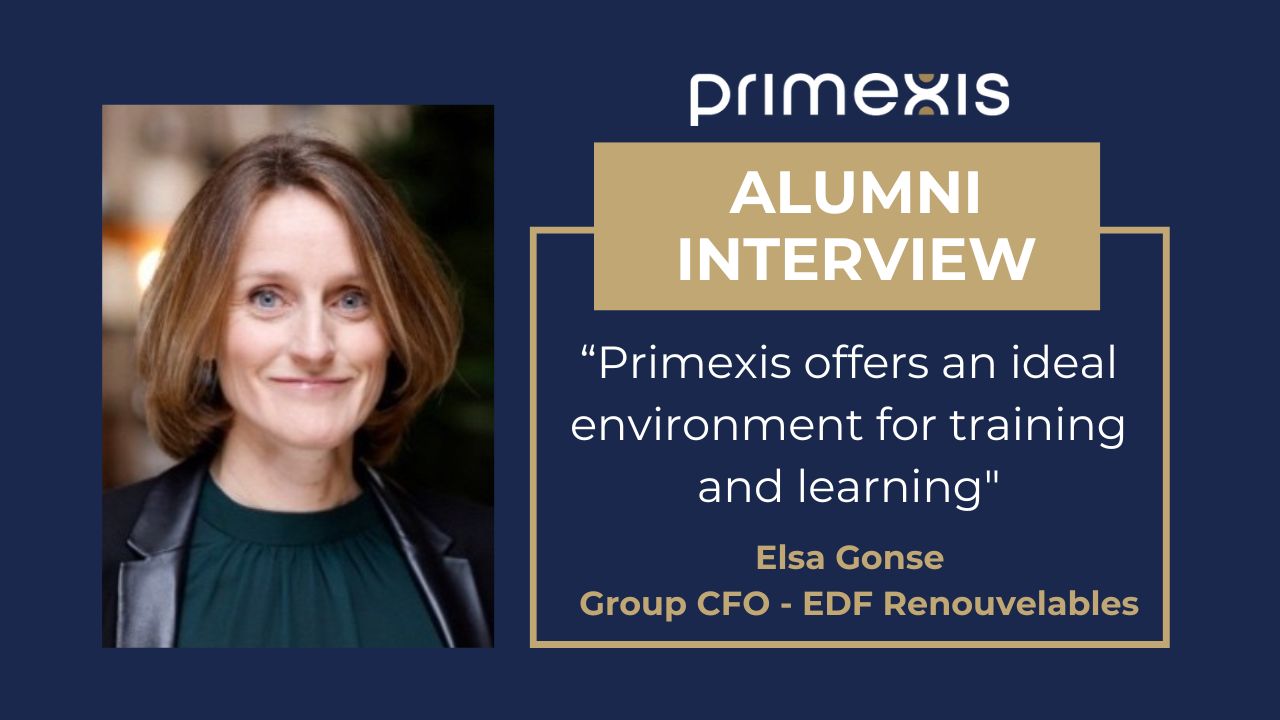 Primexis Alumni - Testimonial Elsa Gonse, Group CFO at EDF Renouvelables