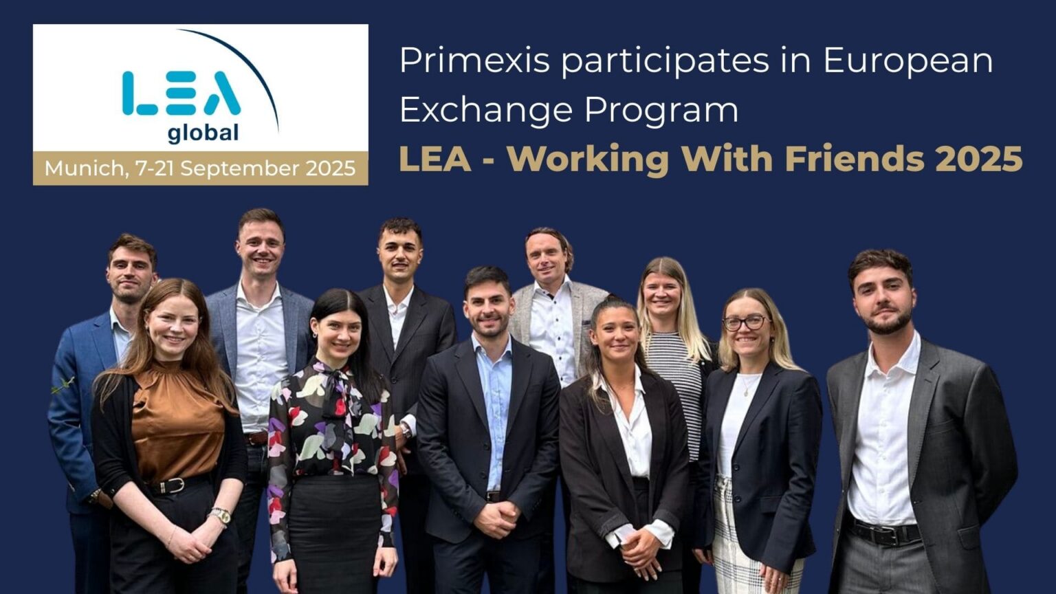 Primexis at the European exchange program LEA Global – Working With ...