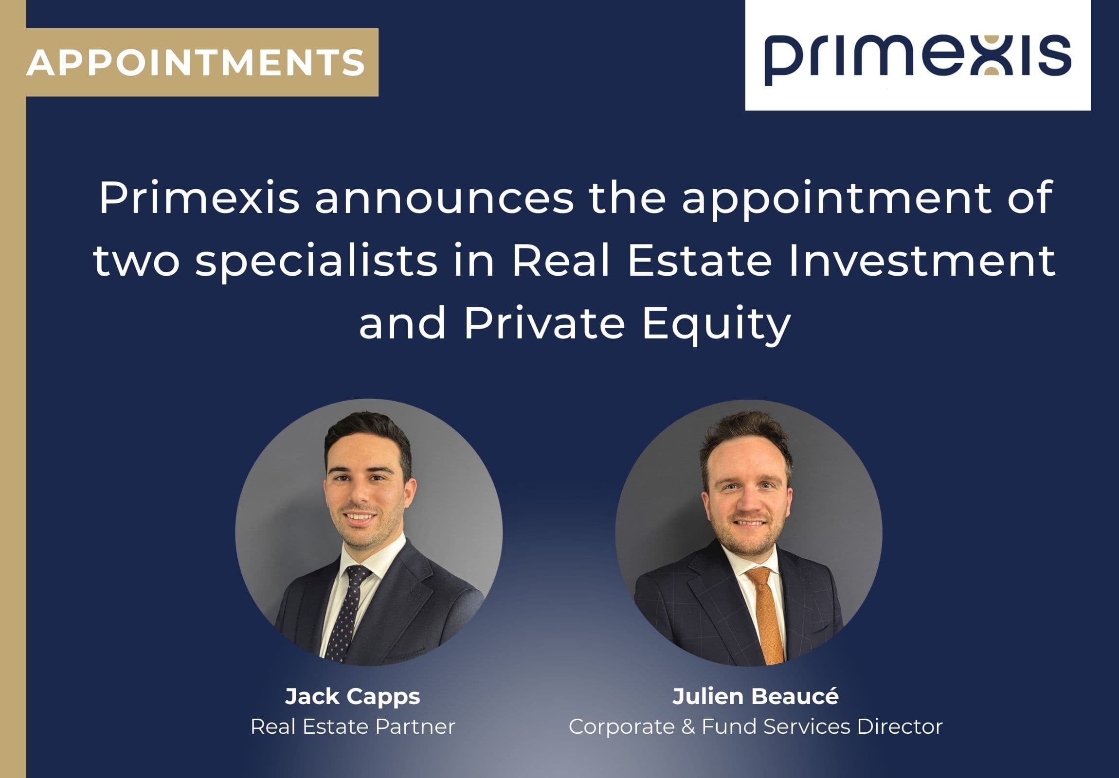 Primexis: Appointment of two experts in Real Estate Investment ...